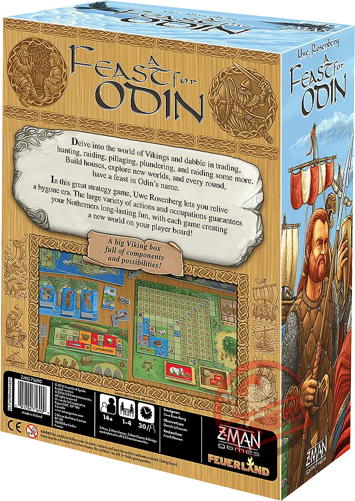 A Feast for Odin (New) | Buy from Pwned Games with confidence. | Board ...