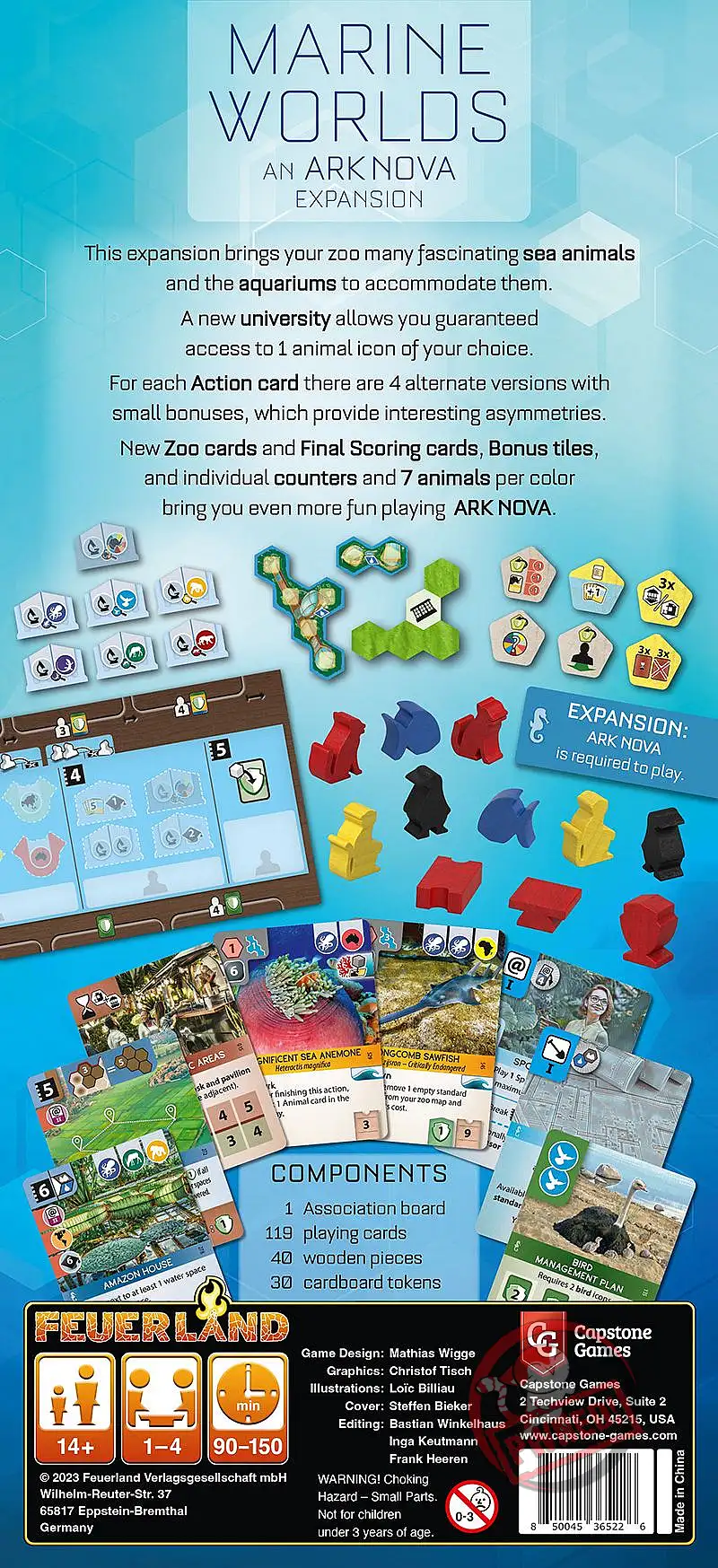 Ark Nova: Marine Worlds Expansion (New) | Buy from Pwned Games with ...