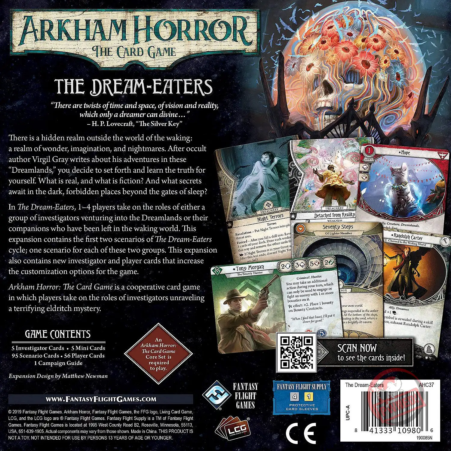 Arkham Horror - The Card Game: The Dream-Eaters Expansion (New) | Buy ...