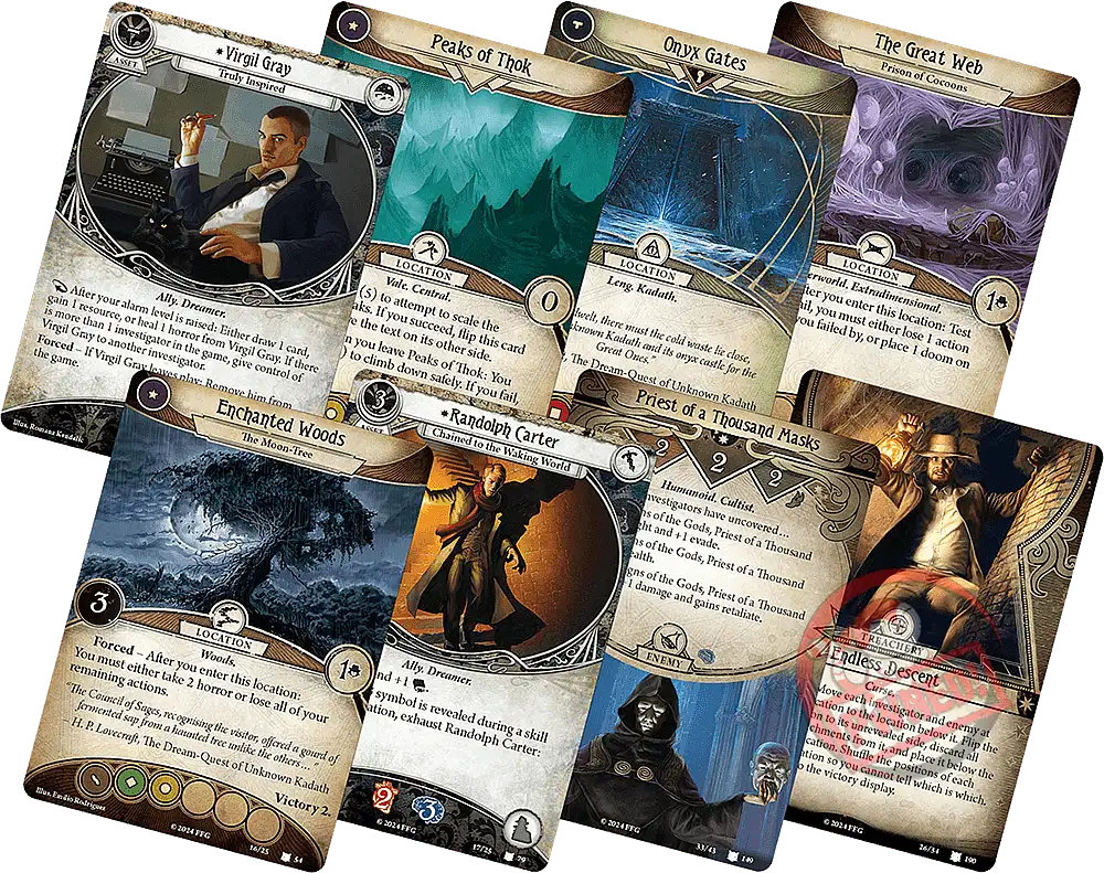 Arkham Horror - The Card Game: The Dream-Eaters Expansion (New) | Buy ...
