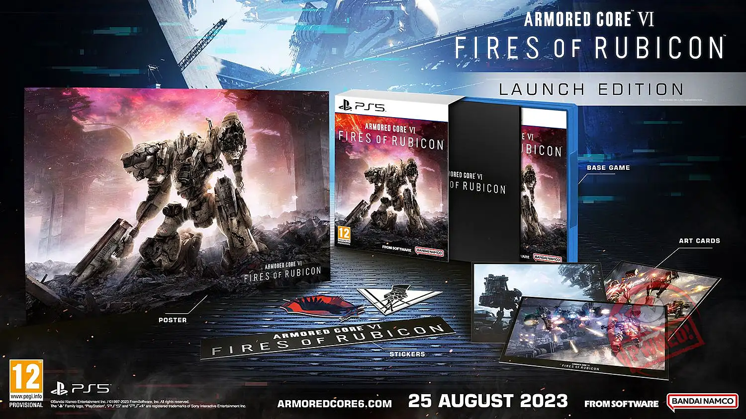 Armored Core VI: Fires of Rubicon - Launch Edition (PS5)(New) | Buy ...