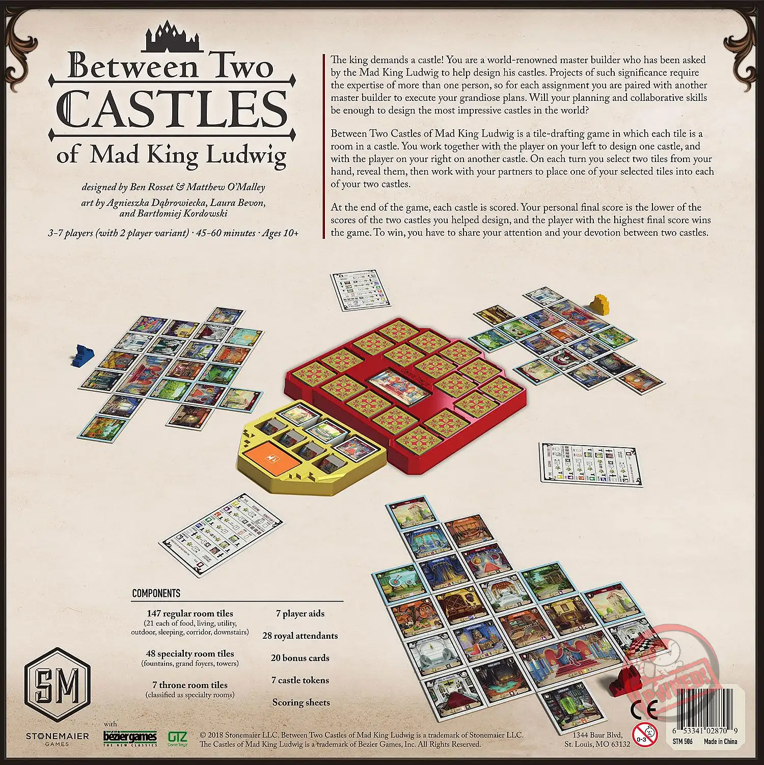 Between Two Castles of Mad King Ludwig (New) | Buy from Pwned Games ...
