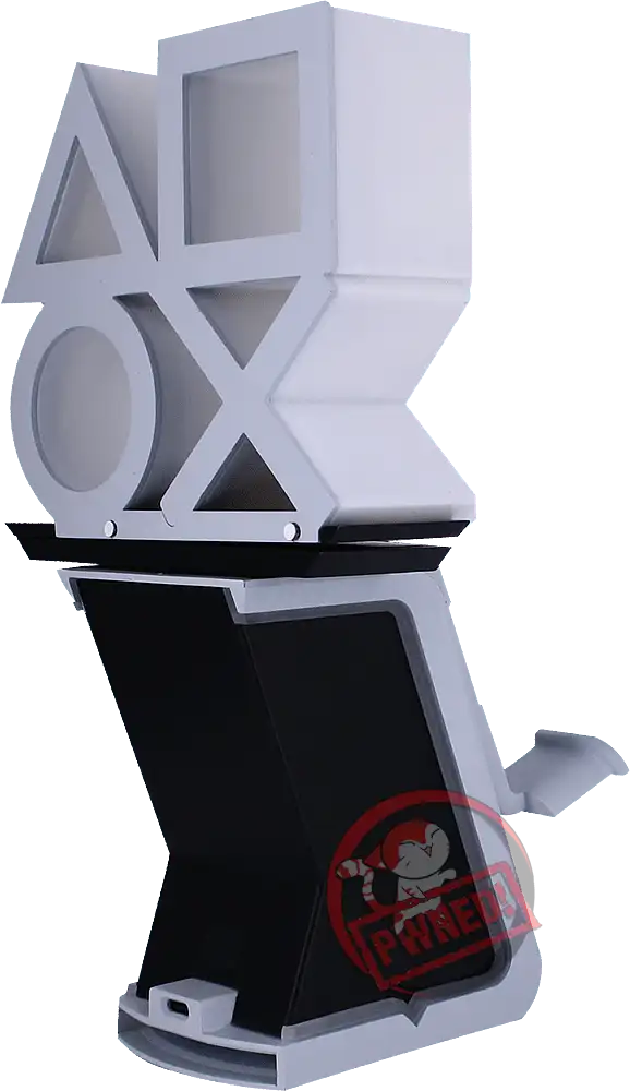 Cable Guys Phone & Controller Holder - PlayStation Light Up Ikon (New ...