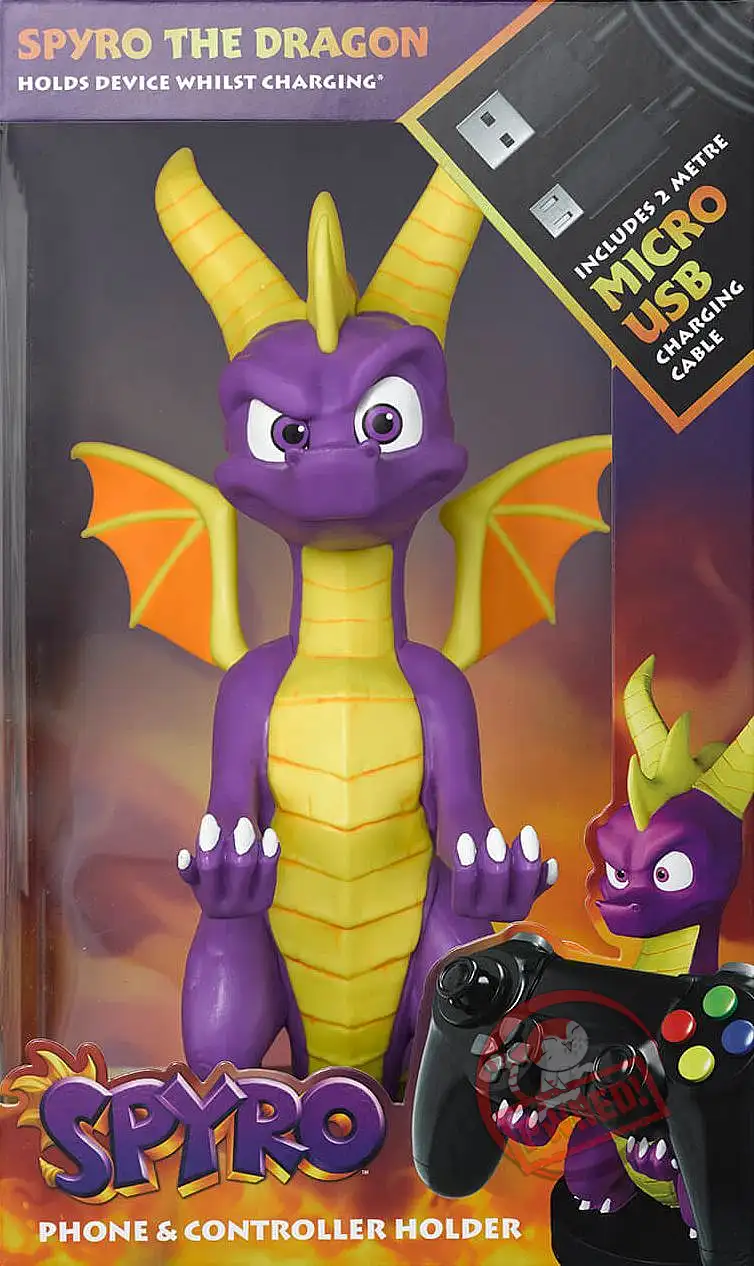 Cable Guys Phone & Controller Holder - Spyro the Dragon (New) | Buy ...