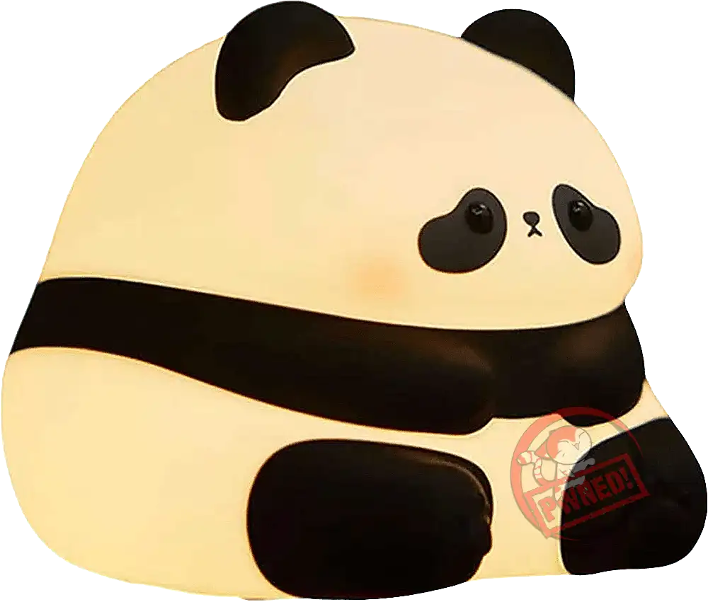 Chubby Panda Squishy Night Light (New) | Buy from Pwned Games with ...