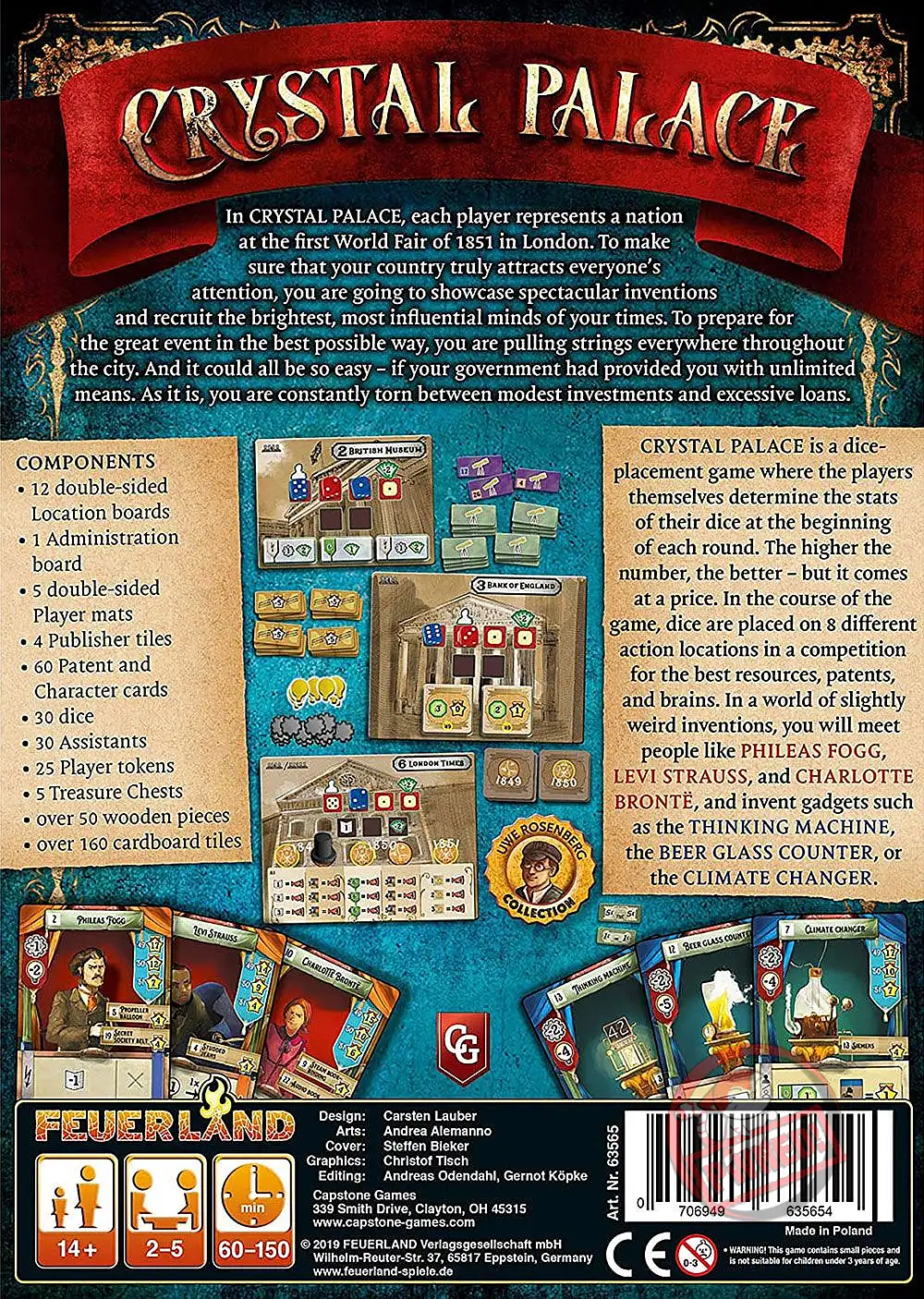Crystal Palace (New) | Buy from Pwned Games with confidence. | Board ...