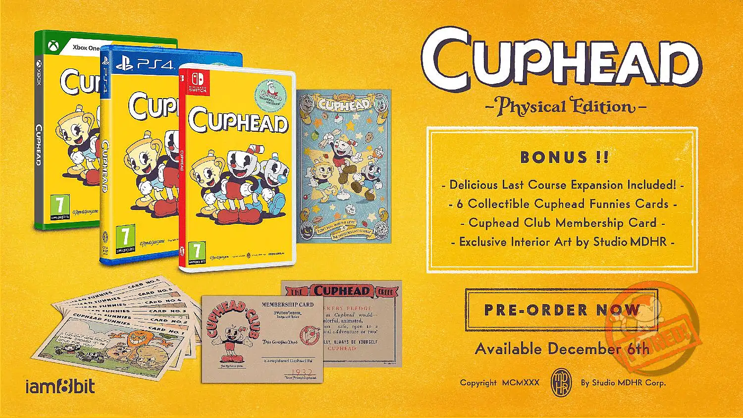 Cuphead - Limited Edition (NS / Switch)(New) | Buy from Pwned Games ...