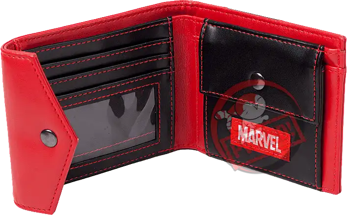 Deadpool with Badge Logo Trifold Wallet (New) | Buy from Pwned Games ...