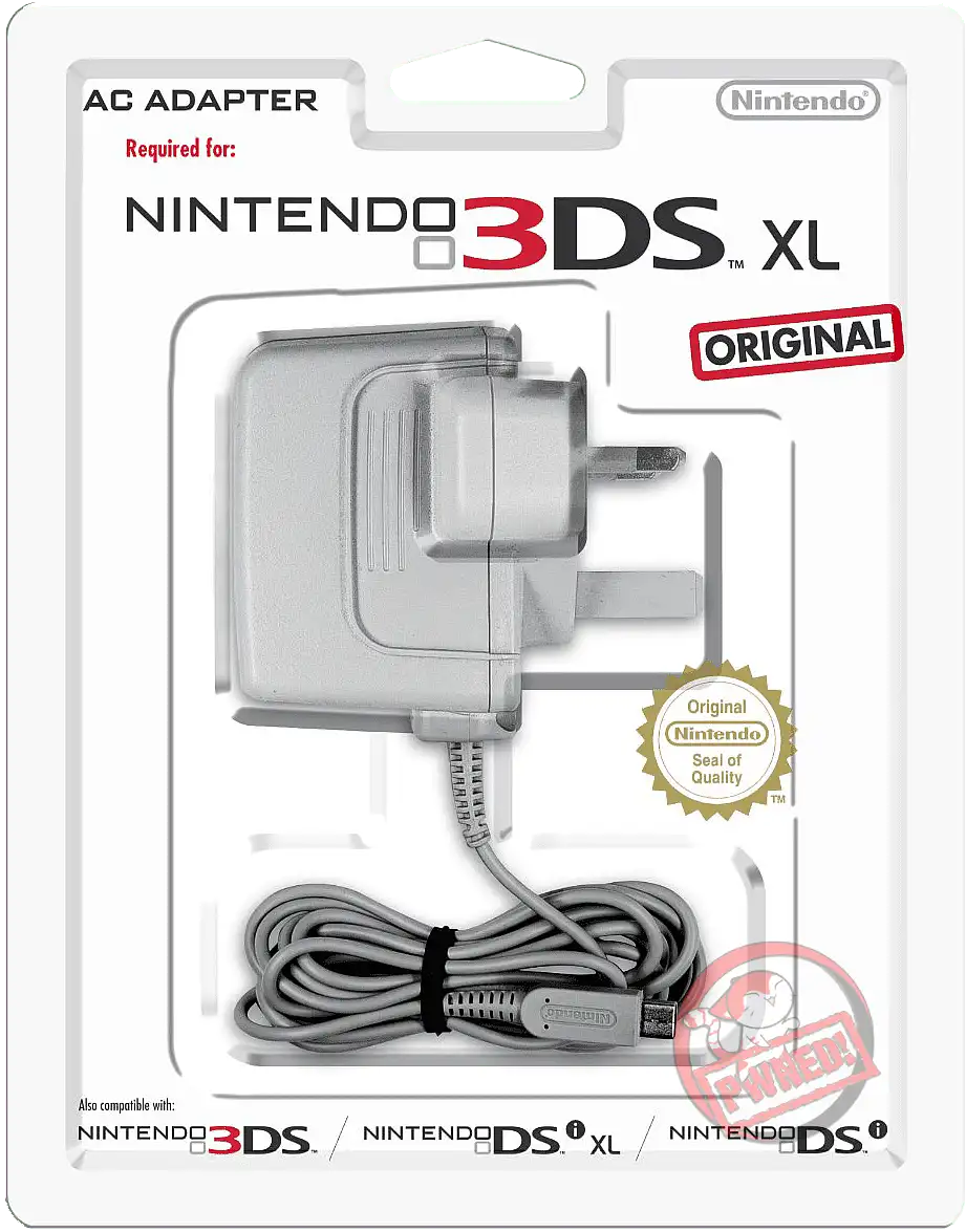 Nintendo AC Adapter / Charger / Power Supply / PSU (DSi / DSi XL / 3DS ...