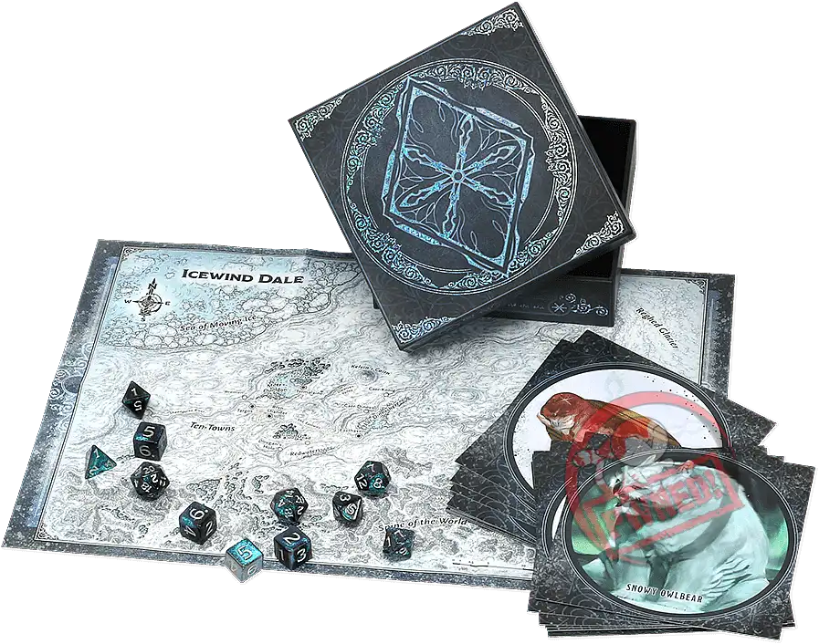 Dungeons & Dragons - Icewind Dale: Rime of the Frostmaiden - Dice Set ...