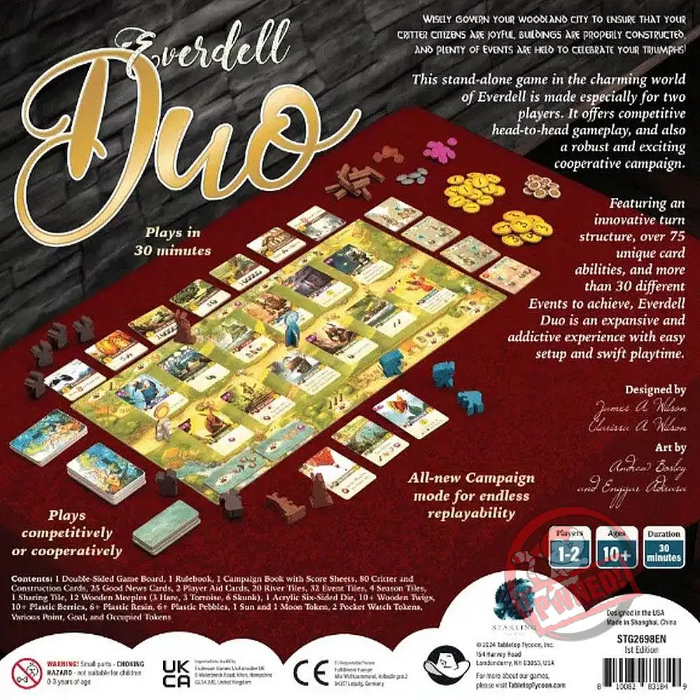 Everdell Duo (New) | Buy from Pwned Games with confidence. | Board ...