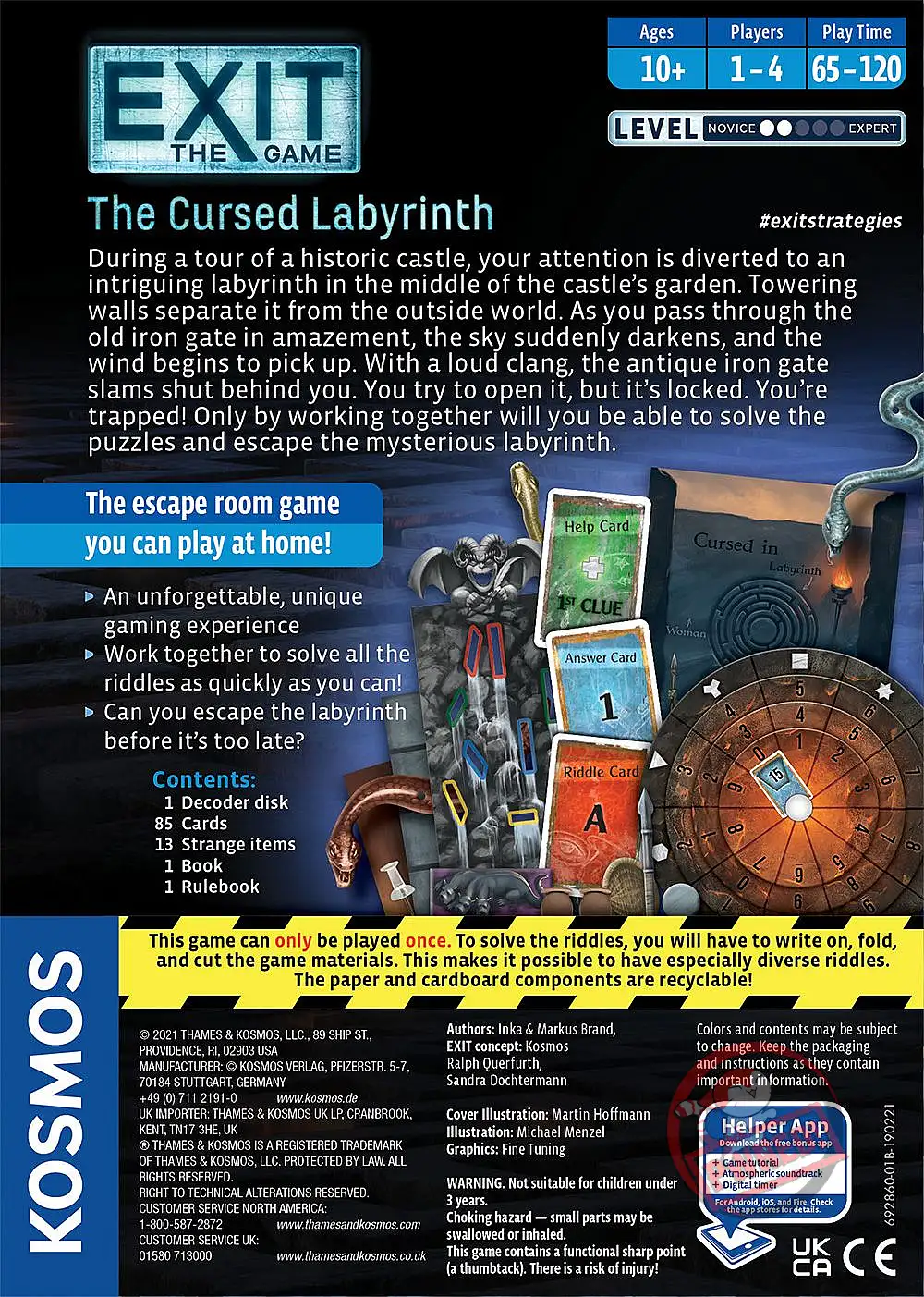 EXIT: The Game - The Cursed Labyrinth (New) | Buy from Pwned Games with ...