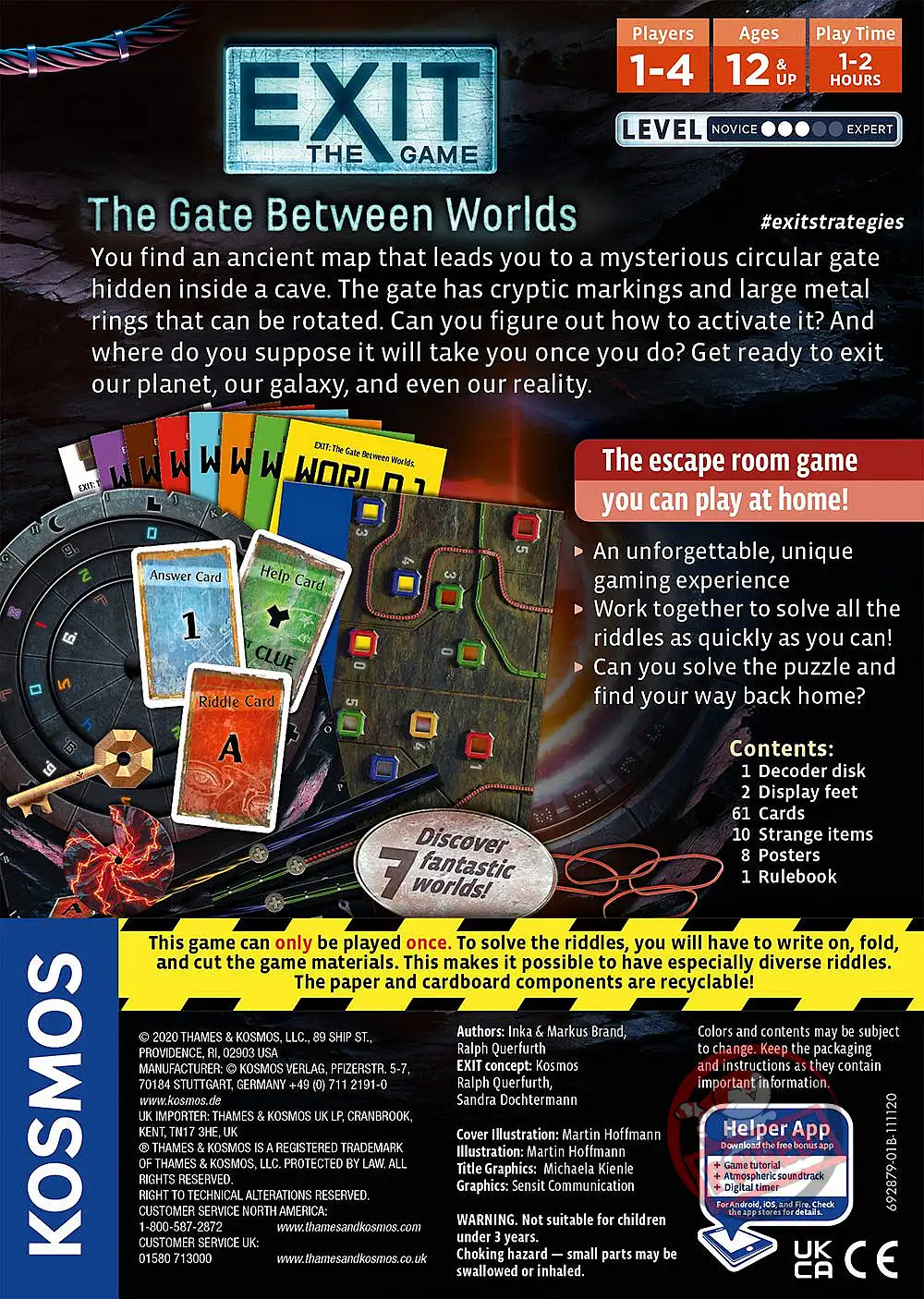 EXIT: The Game - The Gate Between Worlds (New) | Buy from Pwned Games ...