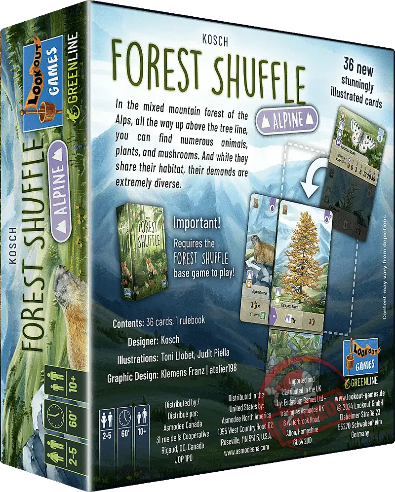 Forest Shuffle: Alpine Expansion (New) | Buy from Pwned Games with ...