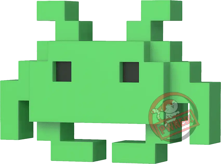 Funko Pop! 8-Bit: Space Invaders - Medium Invader Vinyl Figure (New ...