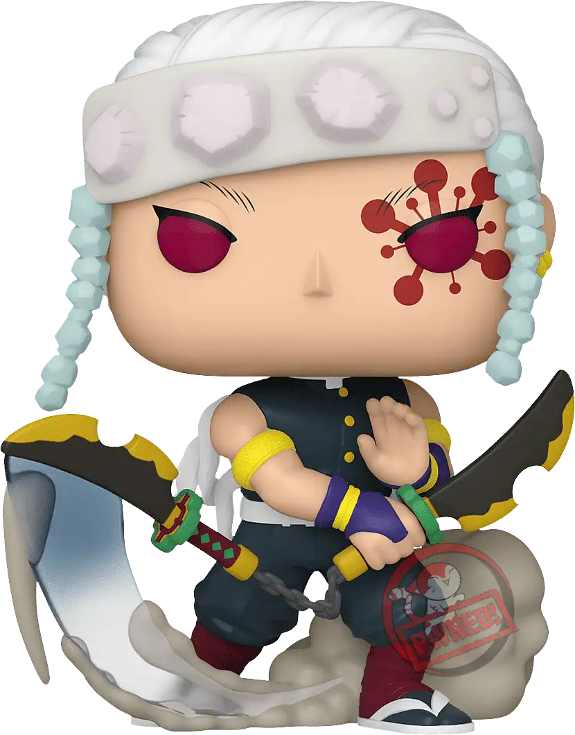 Funko Pop! Animation 1533: Demon Slayer - Tengen Uzui Vinyl Figure (New ...