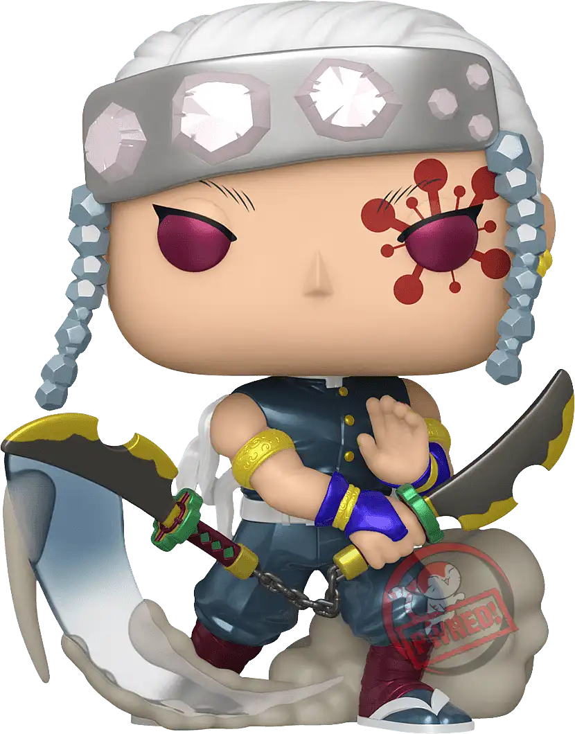 Funko Pop! Animation 1533: Demon Slayer - Tengen Uzui Vinyl Figure ...
