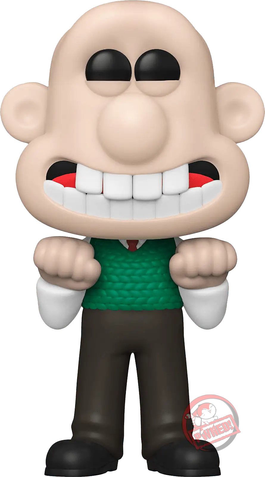 Funko Pop! Animation 775: Wallace & Gromit - Wallace Vinyl Figure (New ...