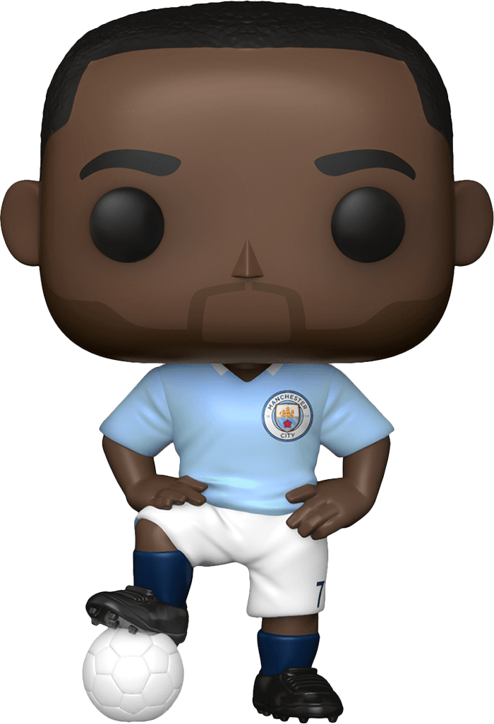 Funko Pop! Football 48: Manchester City - Raheem Sterling Vinyl Figure ...