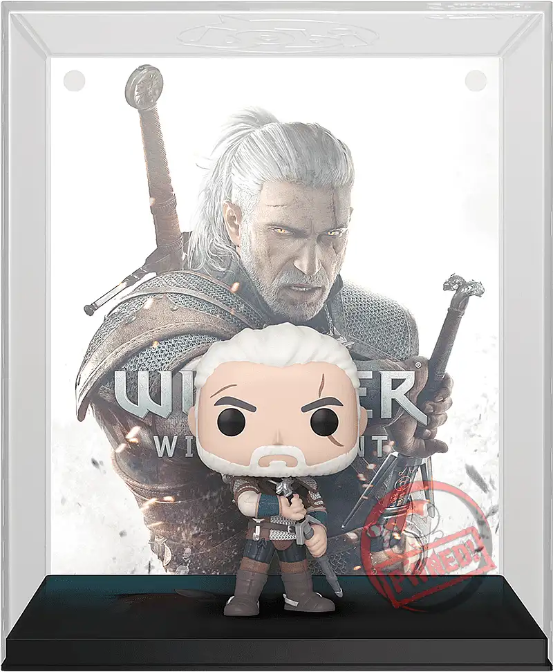Funko Pop! Games Covers 02: The Witcher III: Wild Hunt - Geralt Vinyl ...