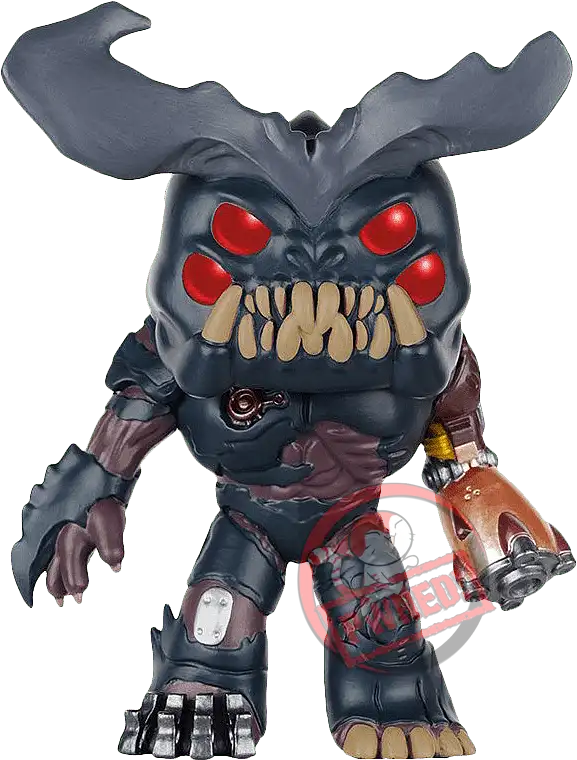 Funko Pop! Games: Doom - Cyberdemon Super Sized 6'' Vinyl Figure (New ...