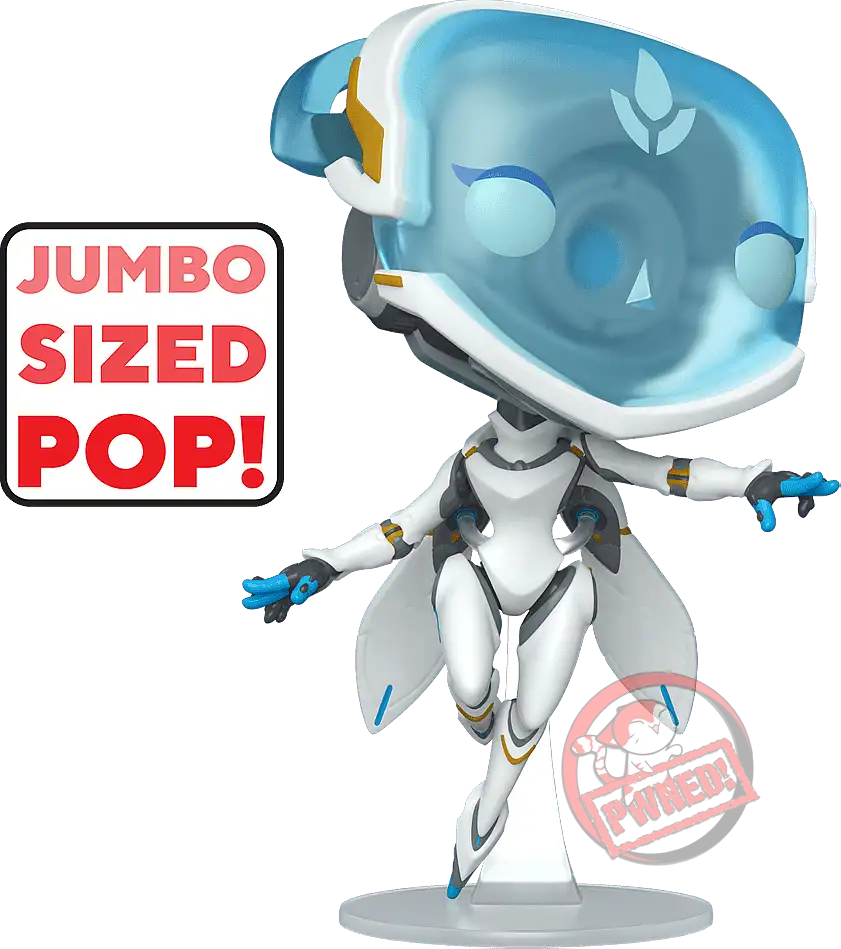 Funko Pop! Games 906: Overwatch 2 - Echo Super Sized 10'' Vinyl Figure ...