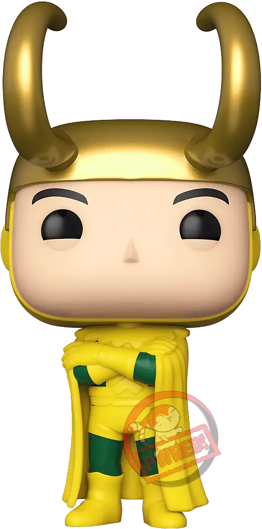 Funko Pop! Marvel 902: Loki - Classic Loki Vinyl Bobble-Head (New ...