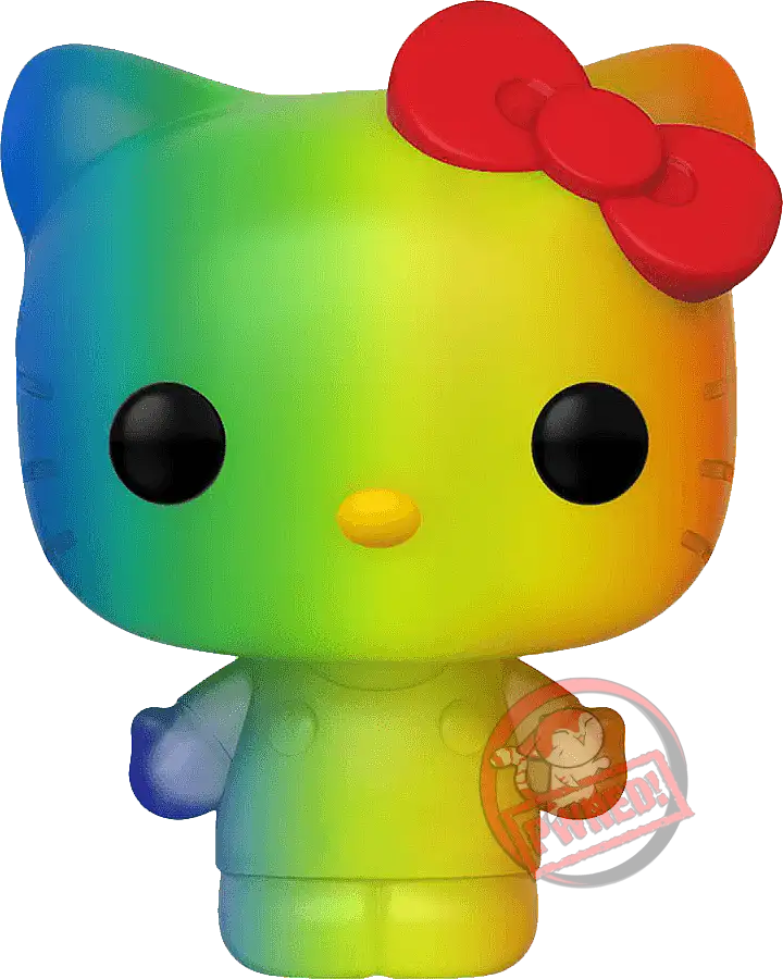 Funko Pop! Sanrio 28: Pride - Hello Kitty - Hello Kitty Vinyl Figure ...