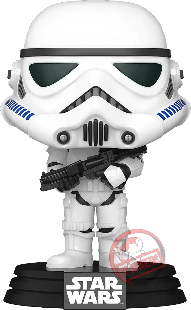 Funko Pop! Star Wars 598: A New Hope - Stormtrooper Vinyl Bobble-Head ...