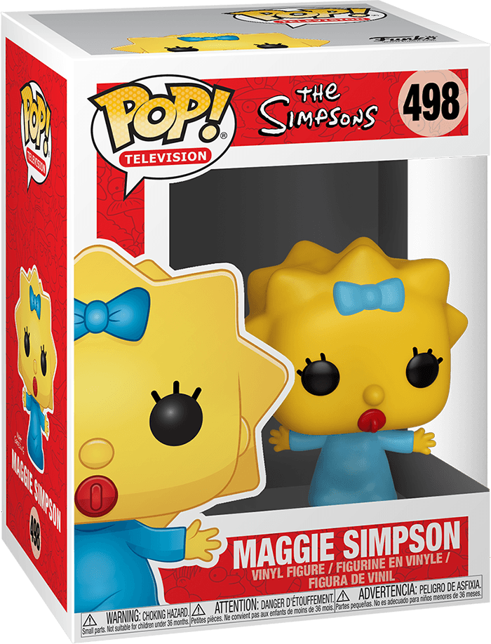 Funko Pop Tv 498 The Simpsons Maggie Simpson Vinyl Figure New