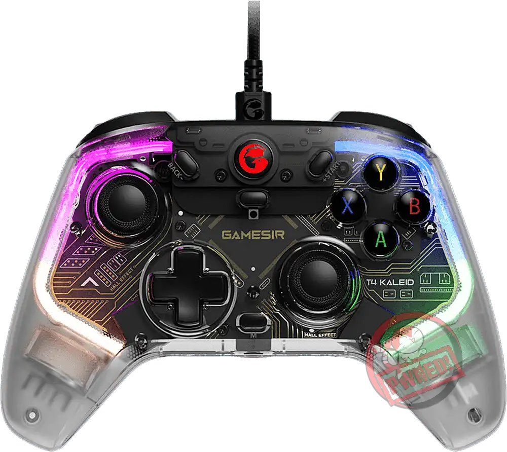 GameSir T4 Kaleid Wired Controller - Transparent (PC / Switch)(New ...