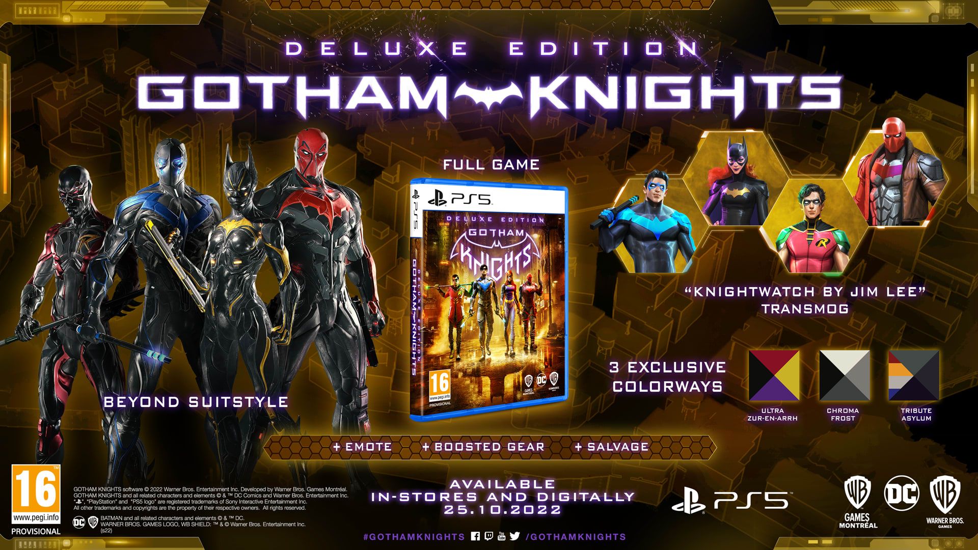 Gotham Knights Collectors Edition Ps5 New Buy From Pwned Games