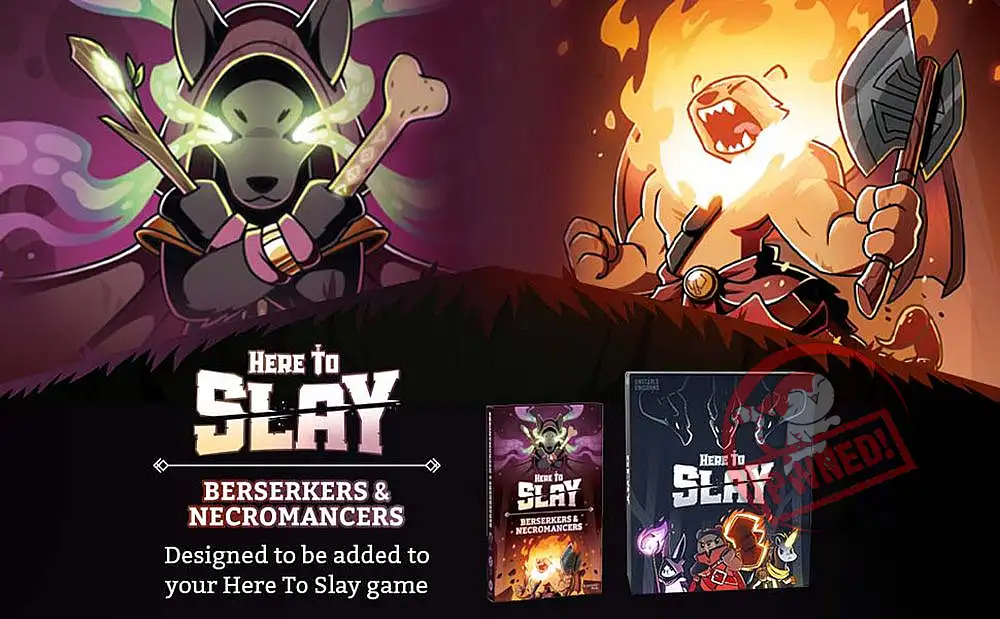 Here to Slay - Berserker & Necromancer Expansion Pack (New) | Buy from ...
