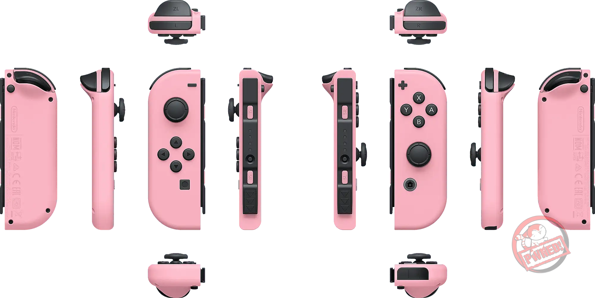 Nintendo Switch Joy-Con Controller Pair - Pastel Pink (NS / Switch)(New ...