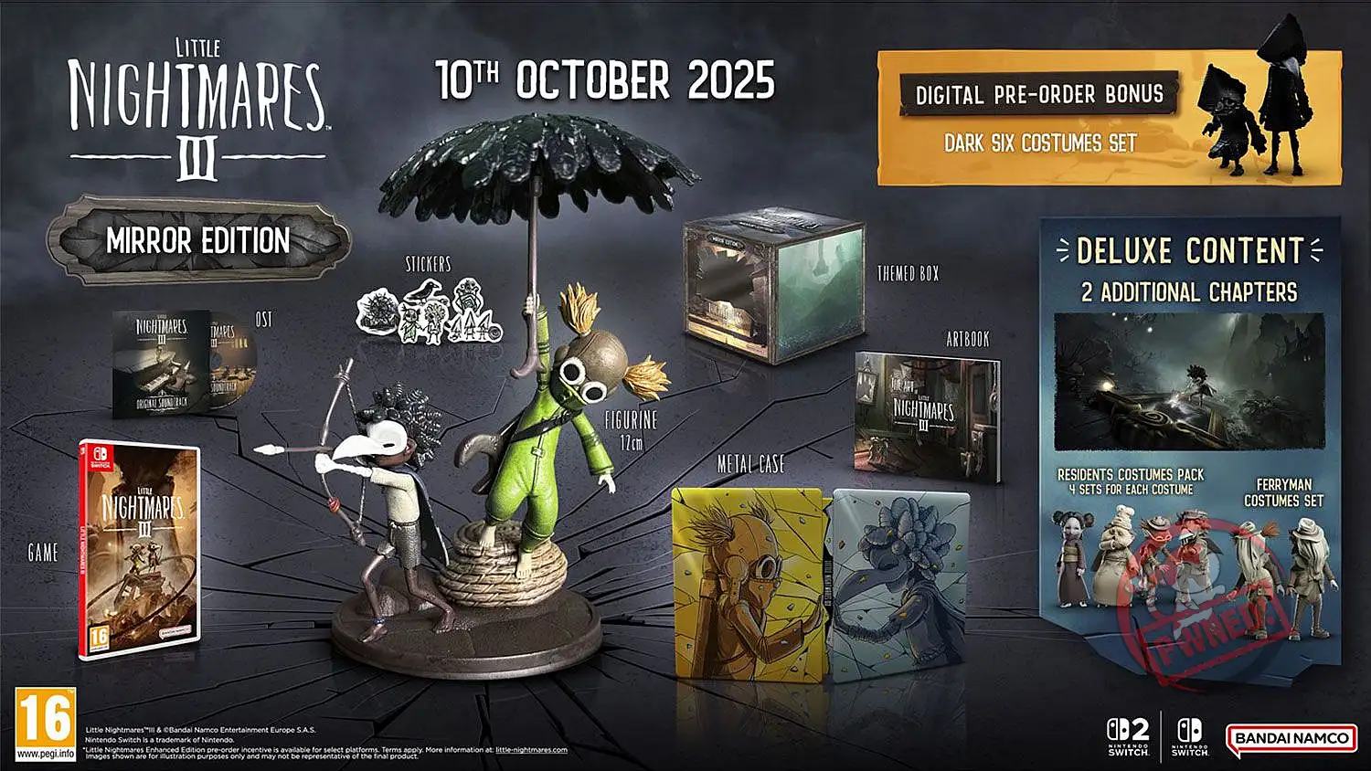 Little Nightmares III - Mirror Edition (NS / Switch)(New) | Buy from ...
