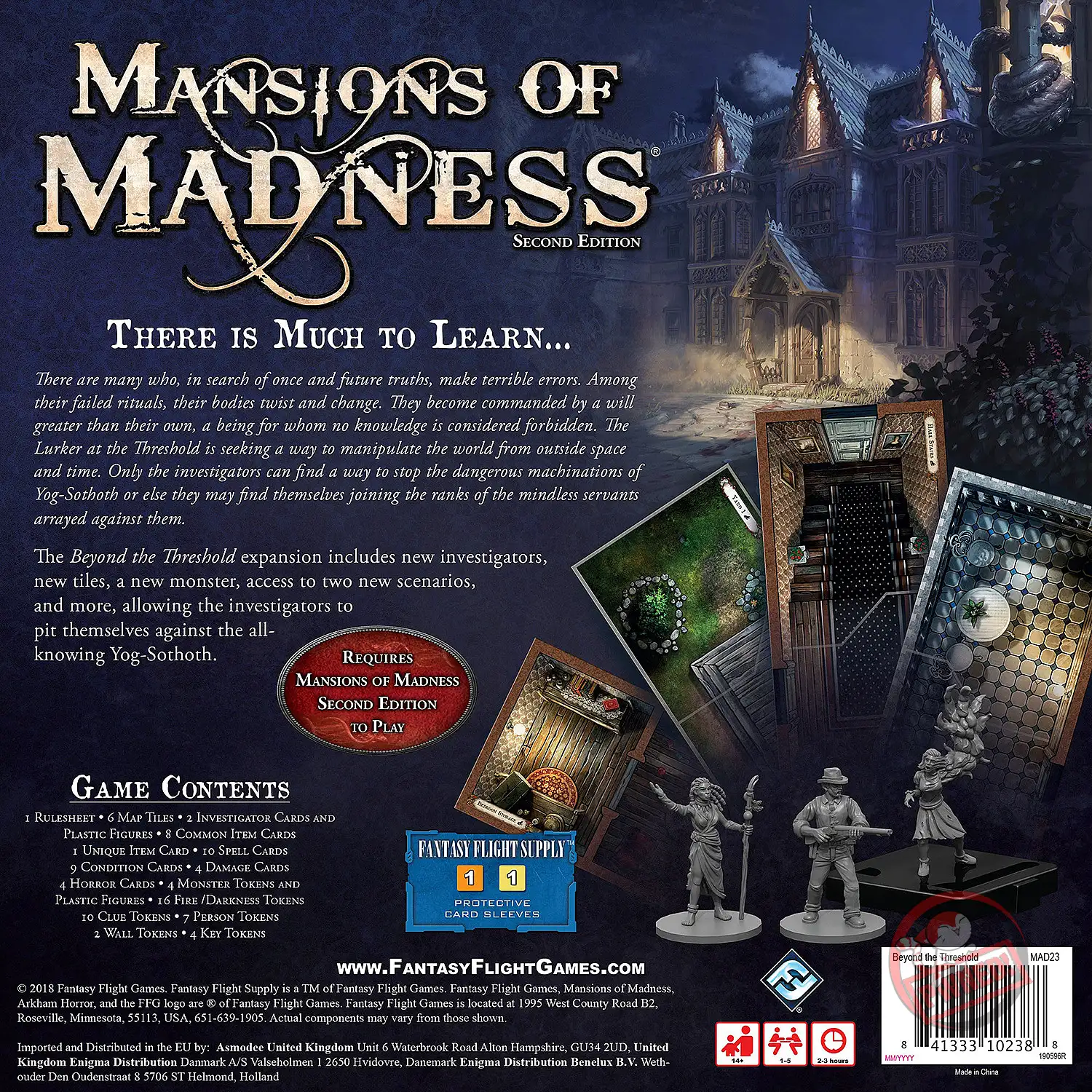 Mansions of Madness - Second Edition: Beyond the Threshold Expansion ...