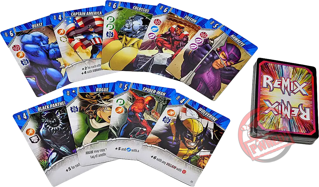 Marvel: Remix (New) | Buy from Pwned Games with confidence. | Board ...