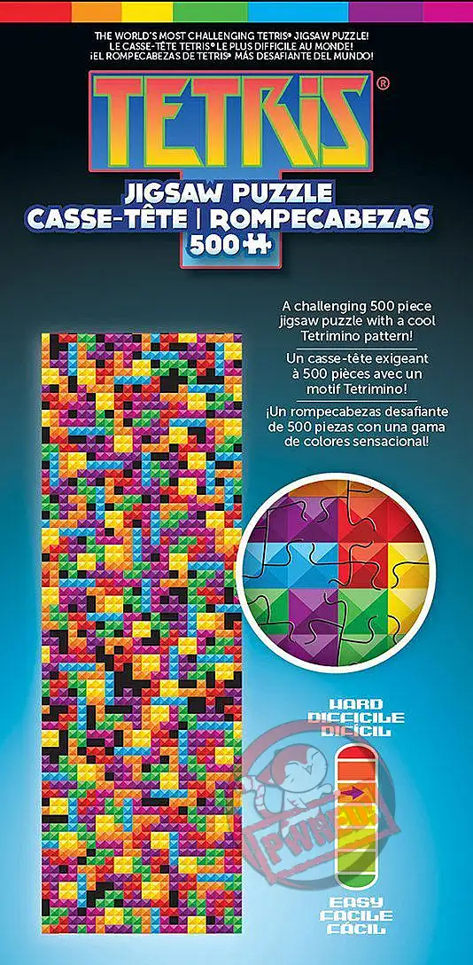 Tetris - 500 Piece Puzzle (New) | Buy from Pwned Games with confidence ...