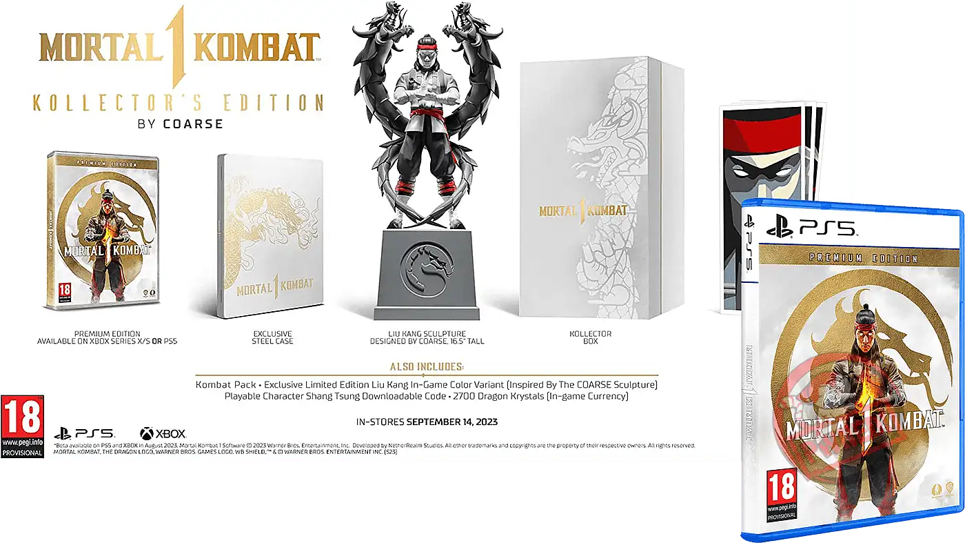 Mortal Kombat 1 - Kollector's Edition (PS5)(New) | Buy from Pwned Games ...