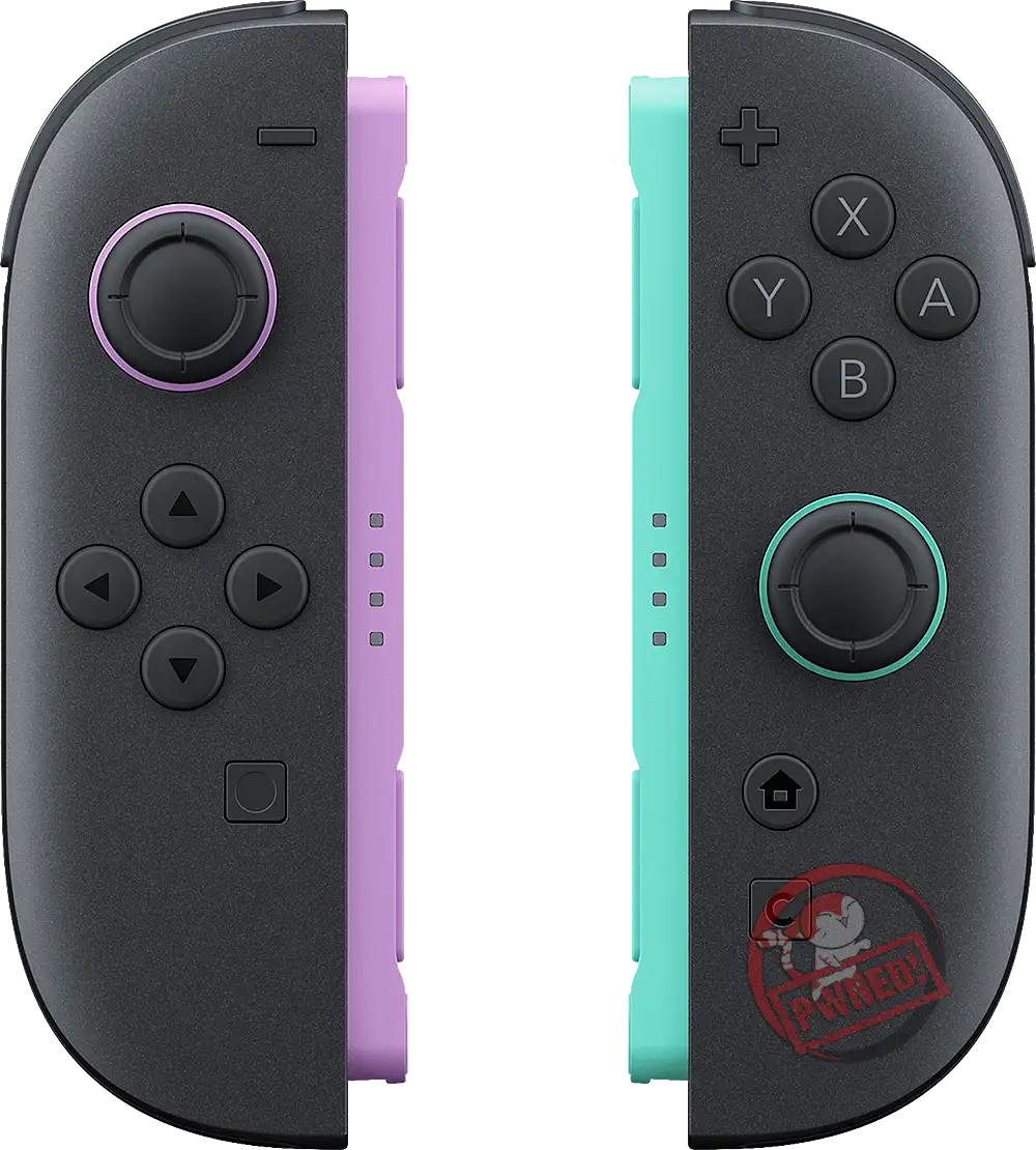 Nintendo Switch 2 Joy-Con 2 Controller Pair - Grey + Light Purple ...