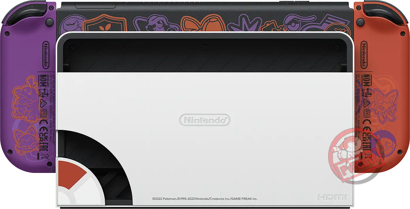 Nintendo Switch 64GB OLED Model Console - Pokemon: Scarlet & Violet ...