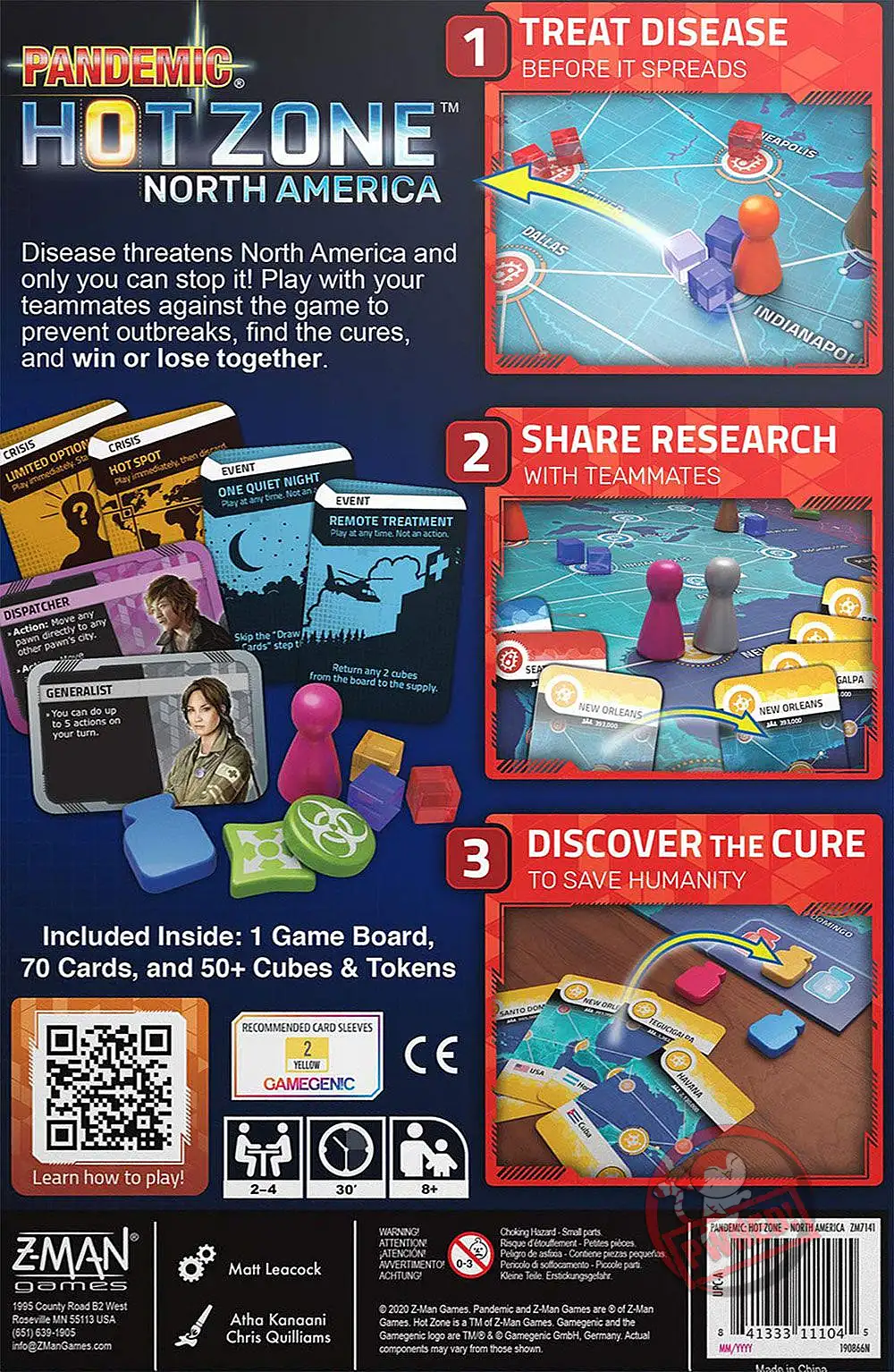 Pandemic: Hot Zone - North America (New) | Buy from Pwned Games with ...