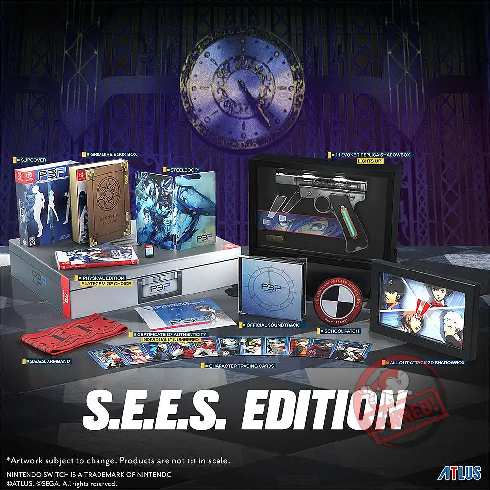 Persona 3 Portable - S.E.E.S. Edition (NTSC/U)(NS / Switch)(New) | Buy ...