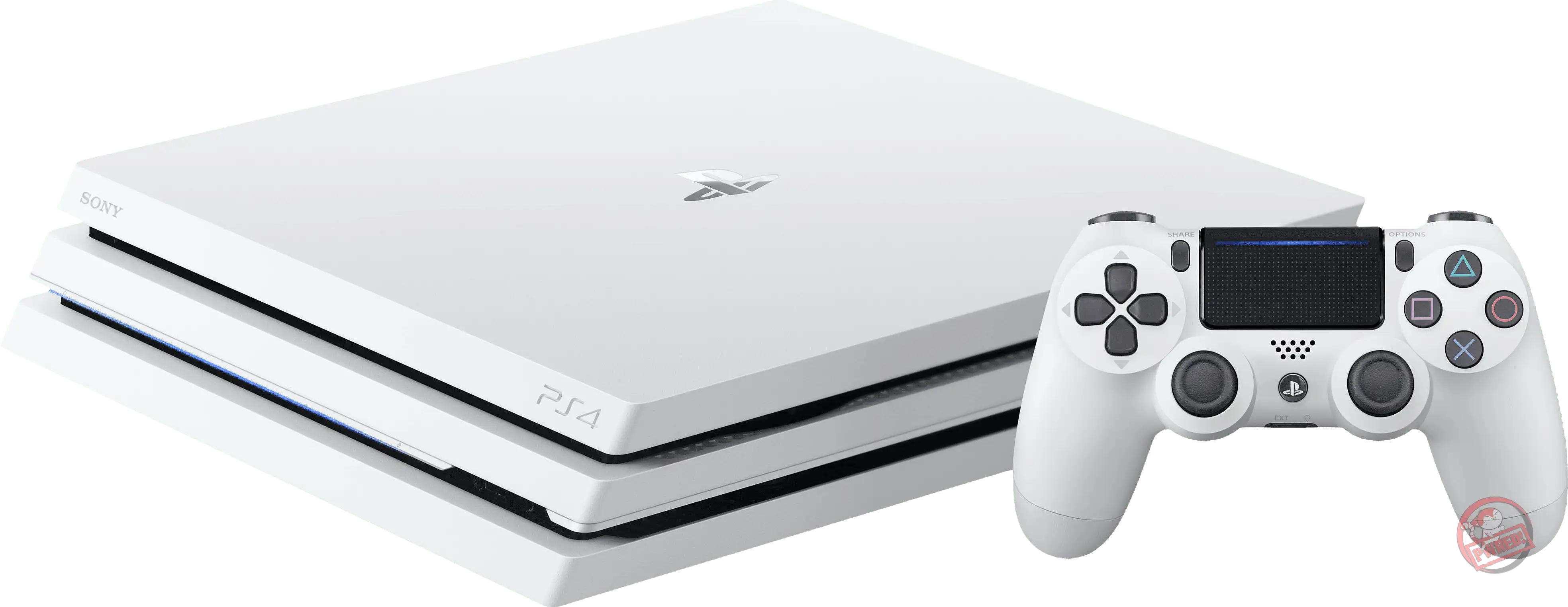 PlayStation 4 Pro 1TB Console - Glacier White (PS4)(Pwned) | Buy from ...