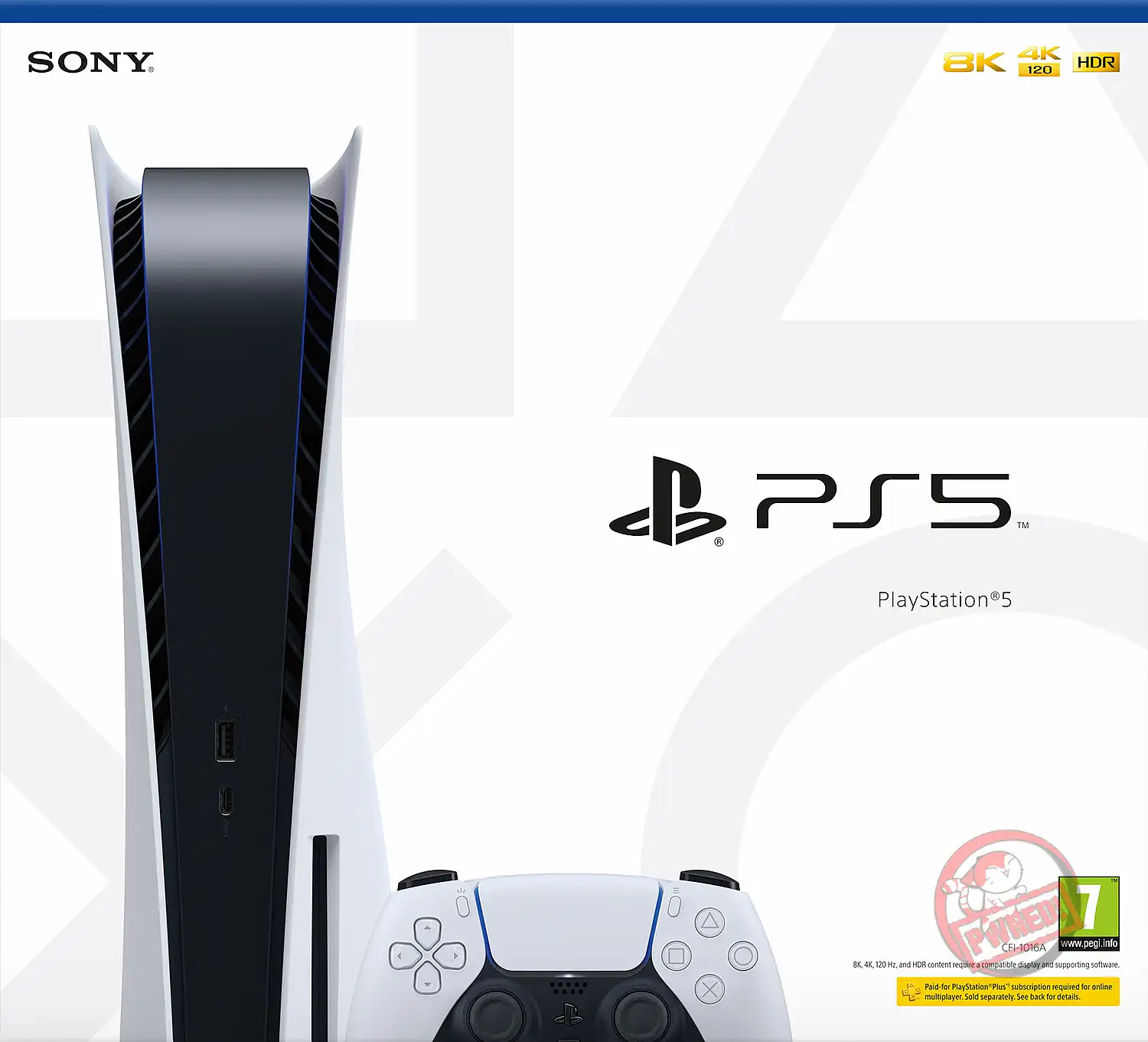 PlayStation 5 1TB Console - Glacier White (PS5)(New) | Buy from Pwned ...