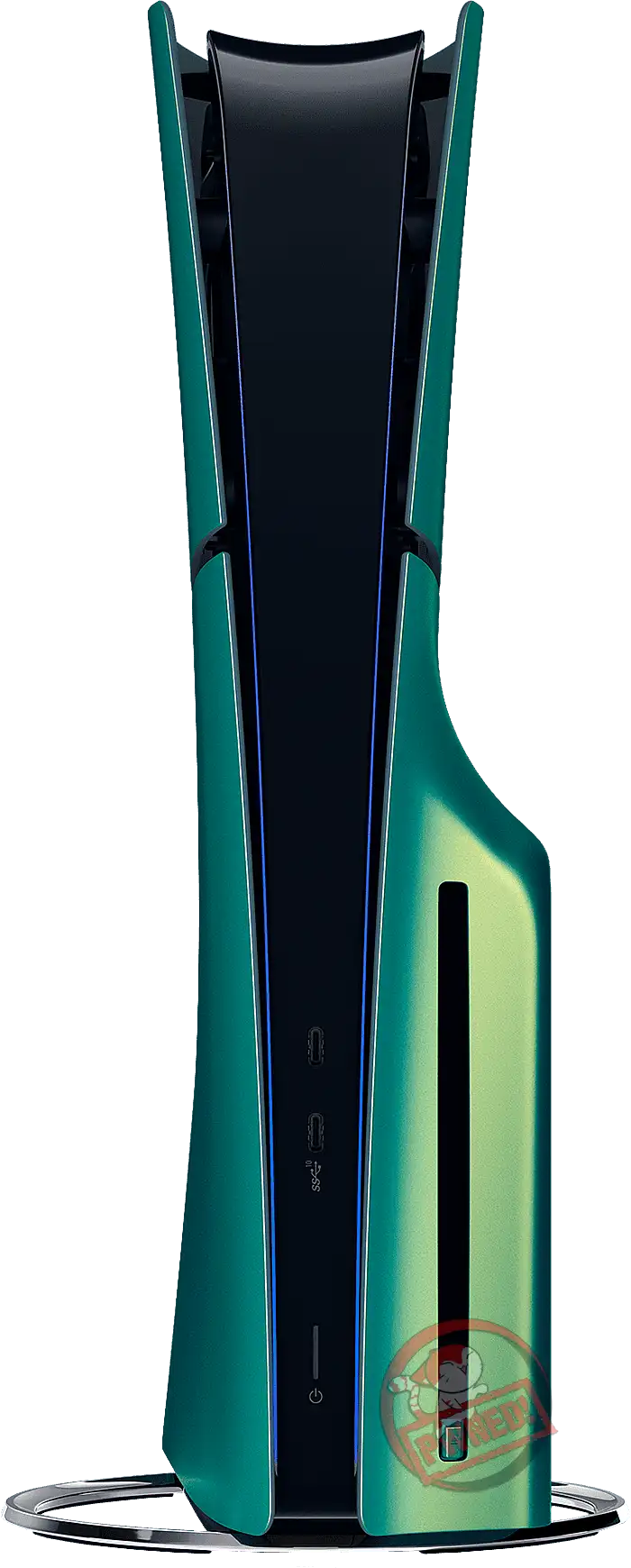 PlayStation 5 Slim Console Cover - Chroma Teal (PS5)(New) | Buy from ...