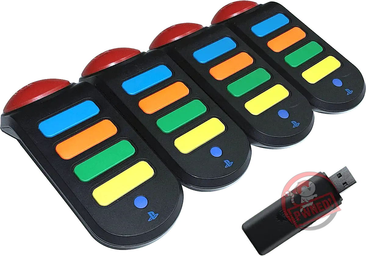 PlayStation Wireless Buzz! Controllers Set (PS2 / PS3)(Pwned) | Buy ...