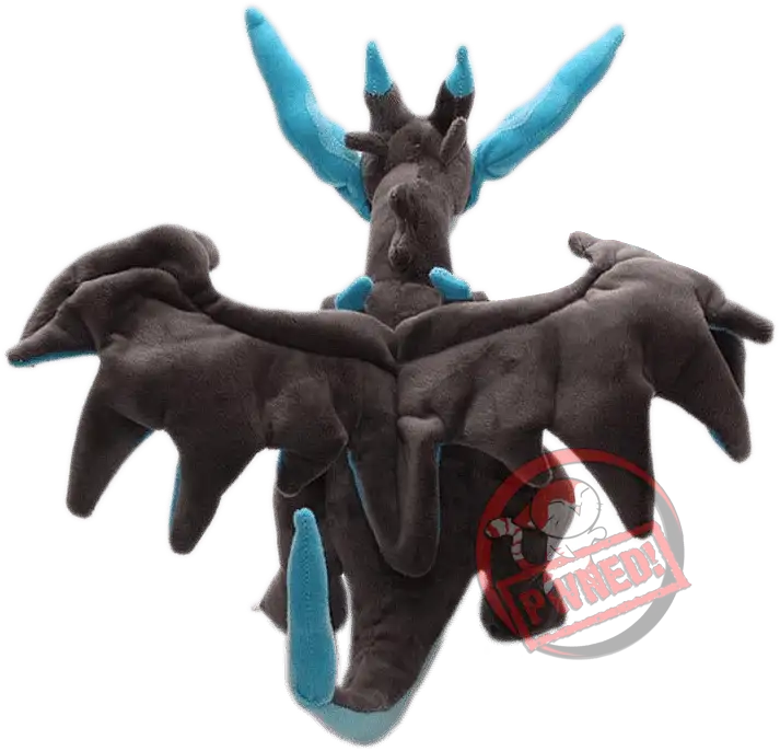 mega charizard x plush