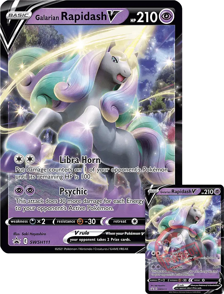 Pokemon TCG: Galarian Rapidash V Box (New) | Buy from Pwned Games with ...