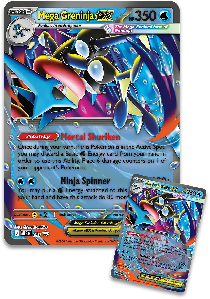 Pokemon TCG: Mega Greninja ex Premium Collection (New) | Buy from Pwned ...